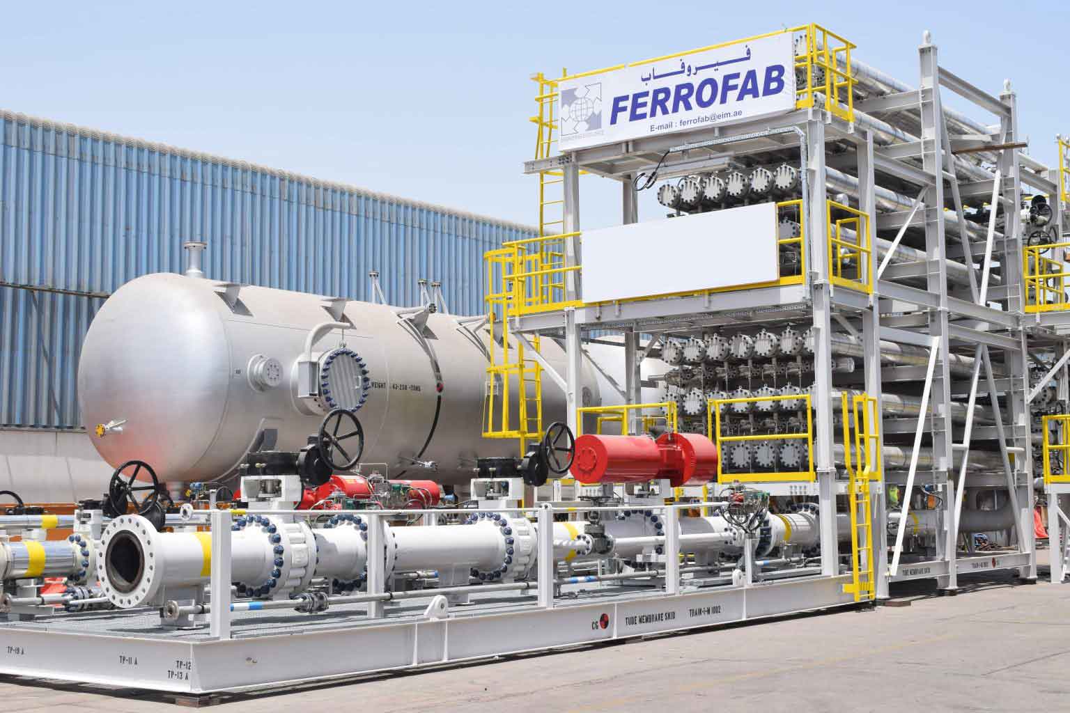 Skid Packages & Process Equipment - Ferrofab FZE